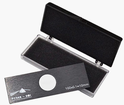 Stage micrometers and graticules for light microscopy - Media System Lab