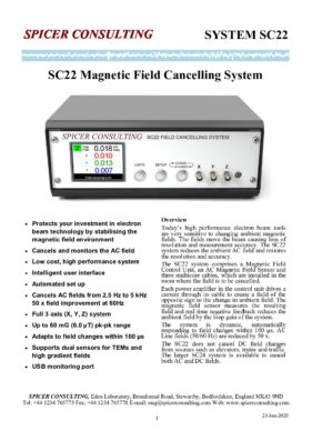 SC22 product guide - Media System Lab