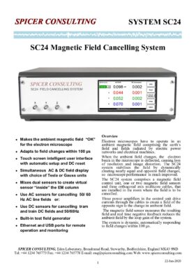 SC24 product guide - Media System Lab